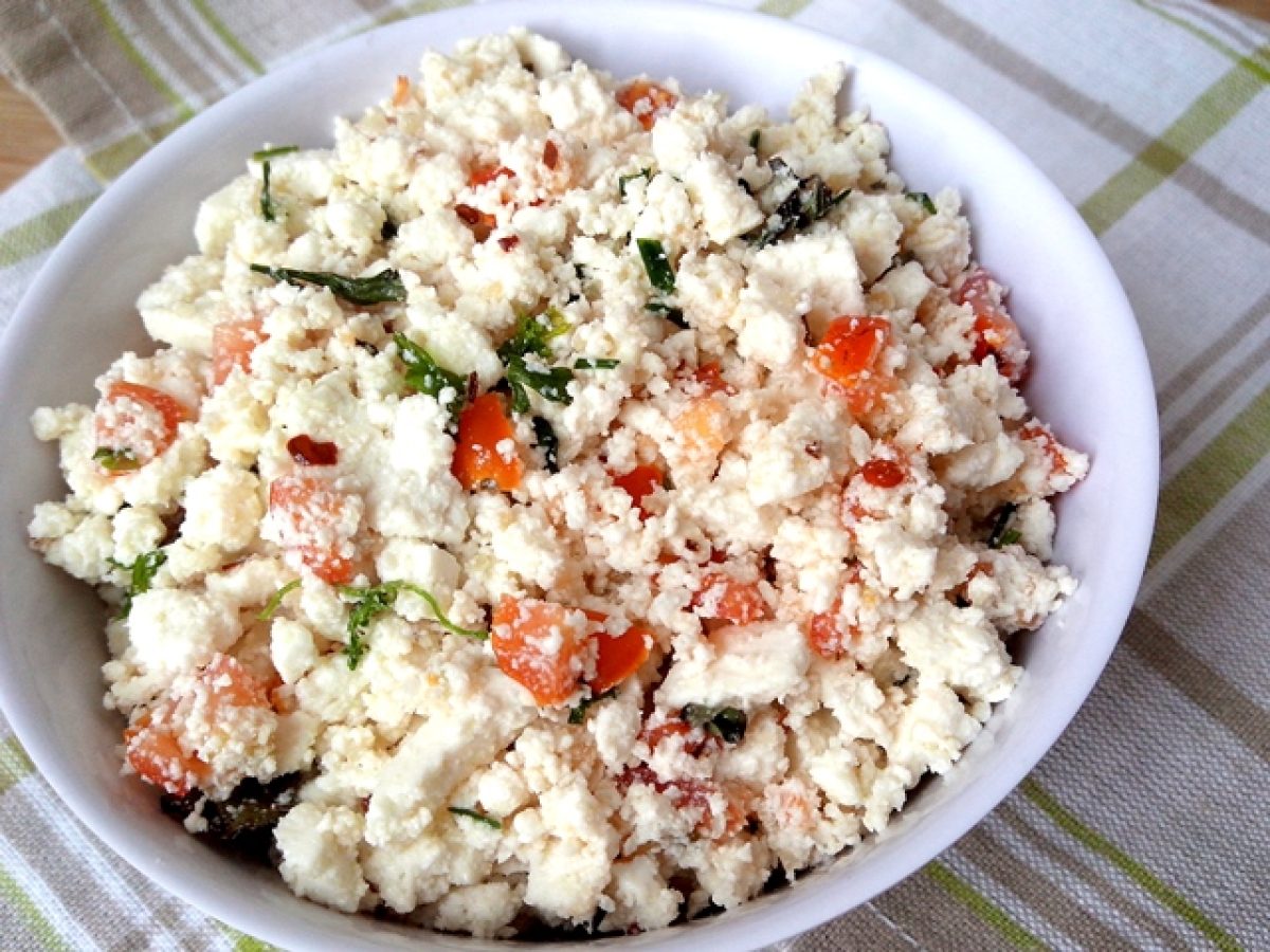 Como fazer ricota temperada – COZINHANDO PARA 2 OU 1