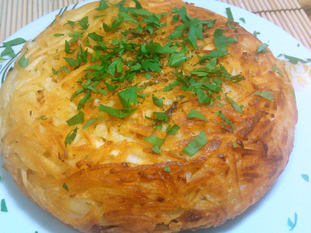 Batata rösti (batata suíça recheada) – COZINHANDO PARA 2 OU 1