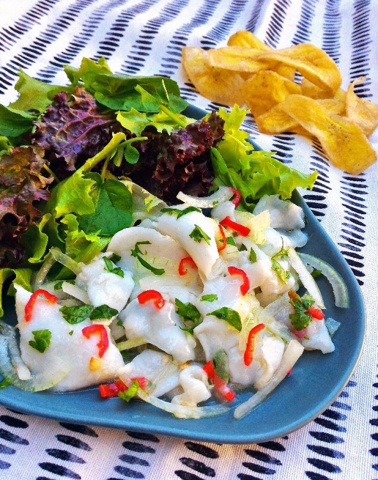 Ceviche de coco fresco – COZINHANDO PARA 2 OU 1