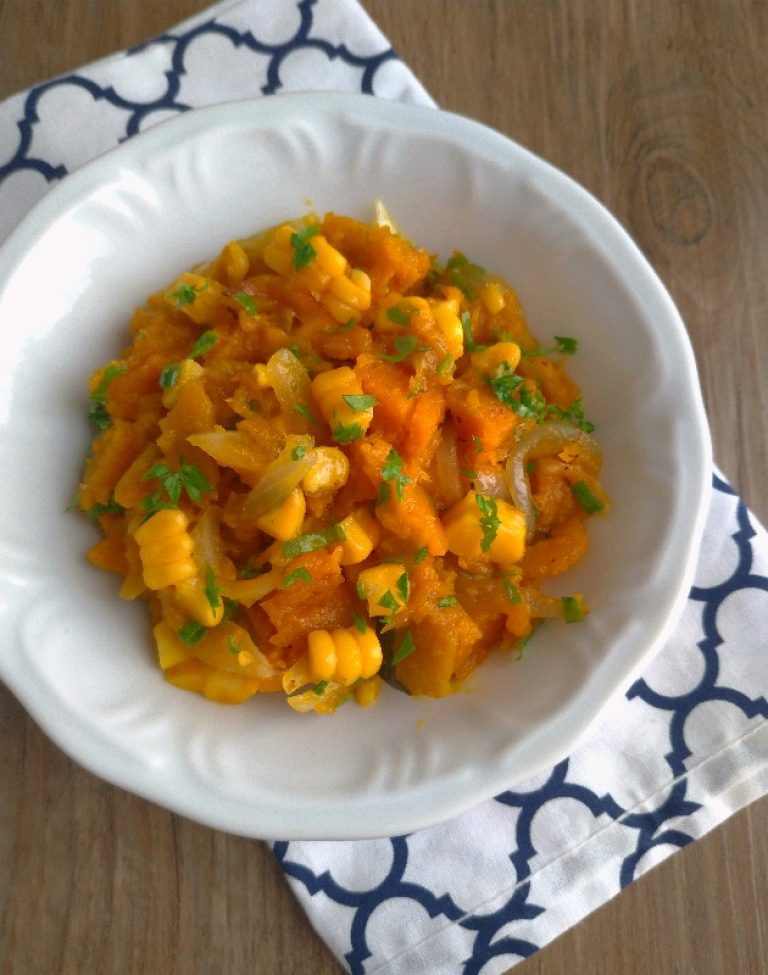 Quibebe de abóbora e milho da chef Helena Rizzo – COZINHANDO PARA 2 OU 1